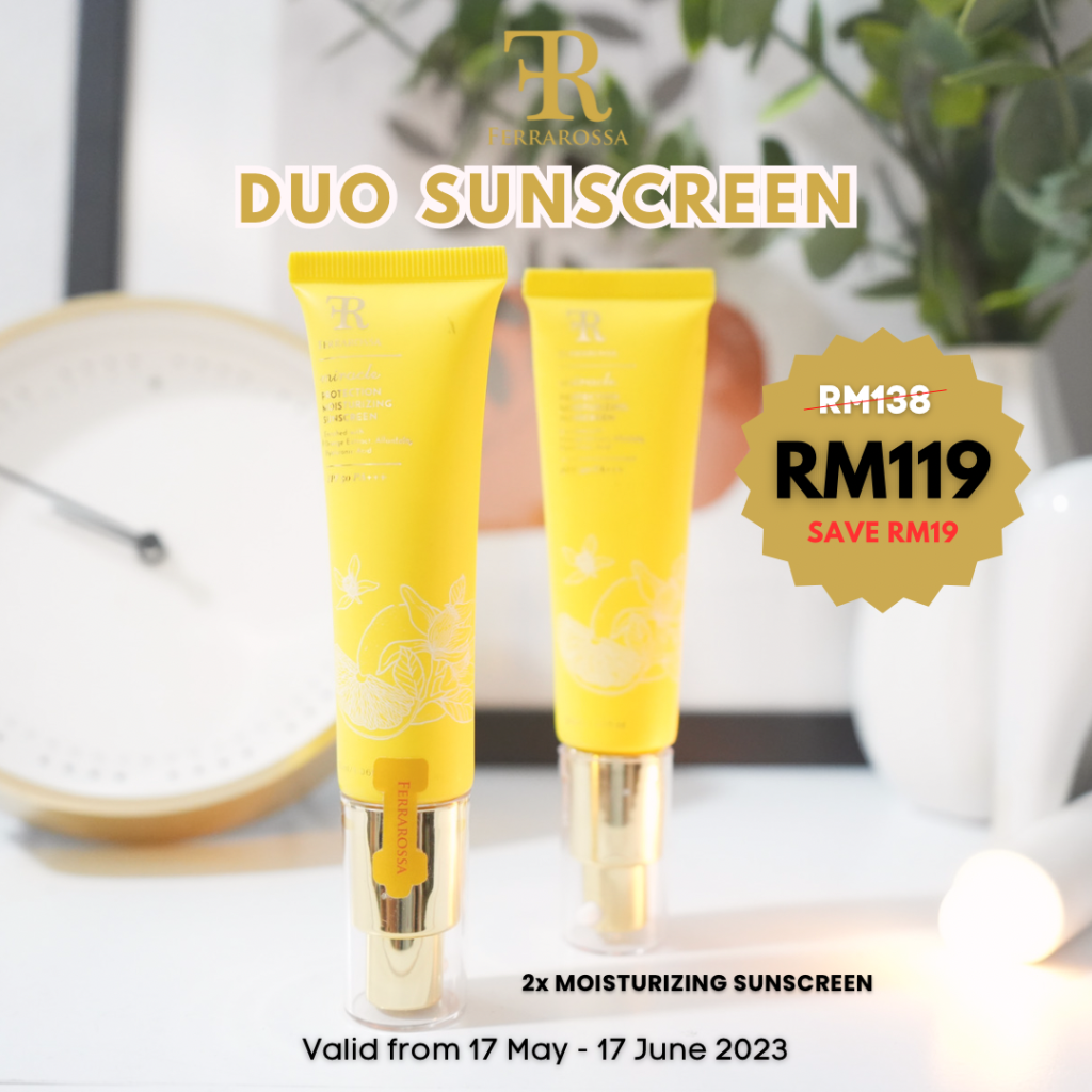 Ferra Rossa Duo Sunscreen - Perfume By Shaa